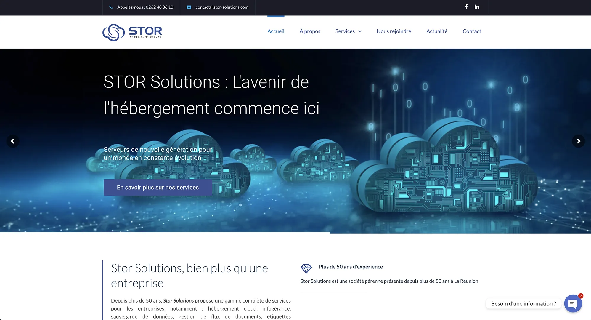 Stor Solutions - 50 ans d'expérience à la Réunion